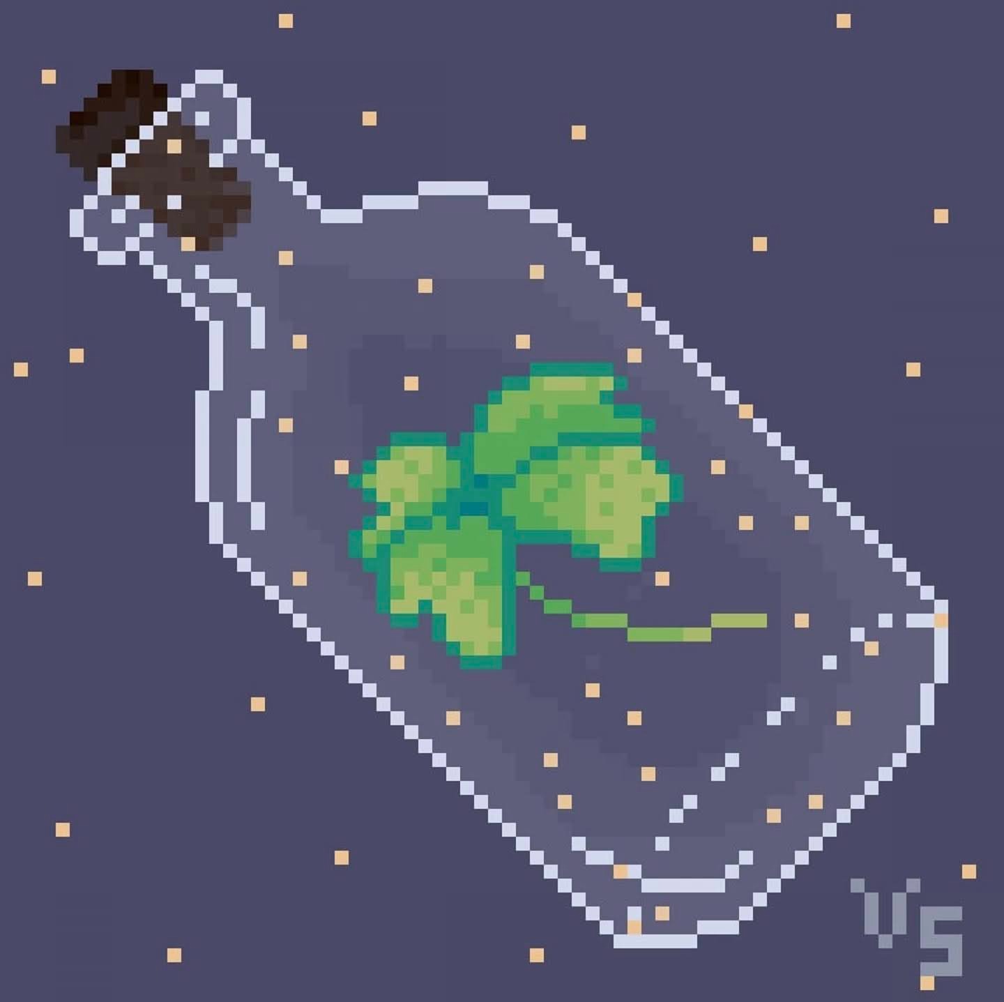 Fast Poll - Vote for the best Pixel Clover 🍀 (You Can Choose more than 1)