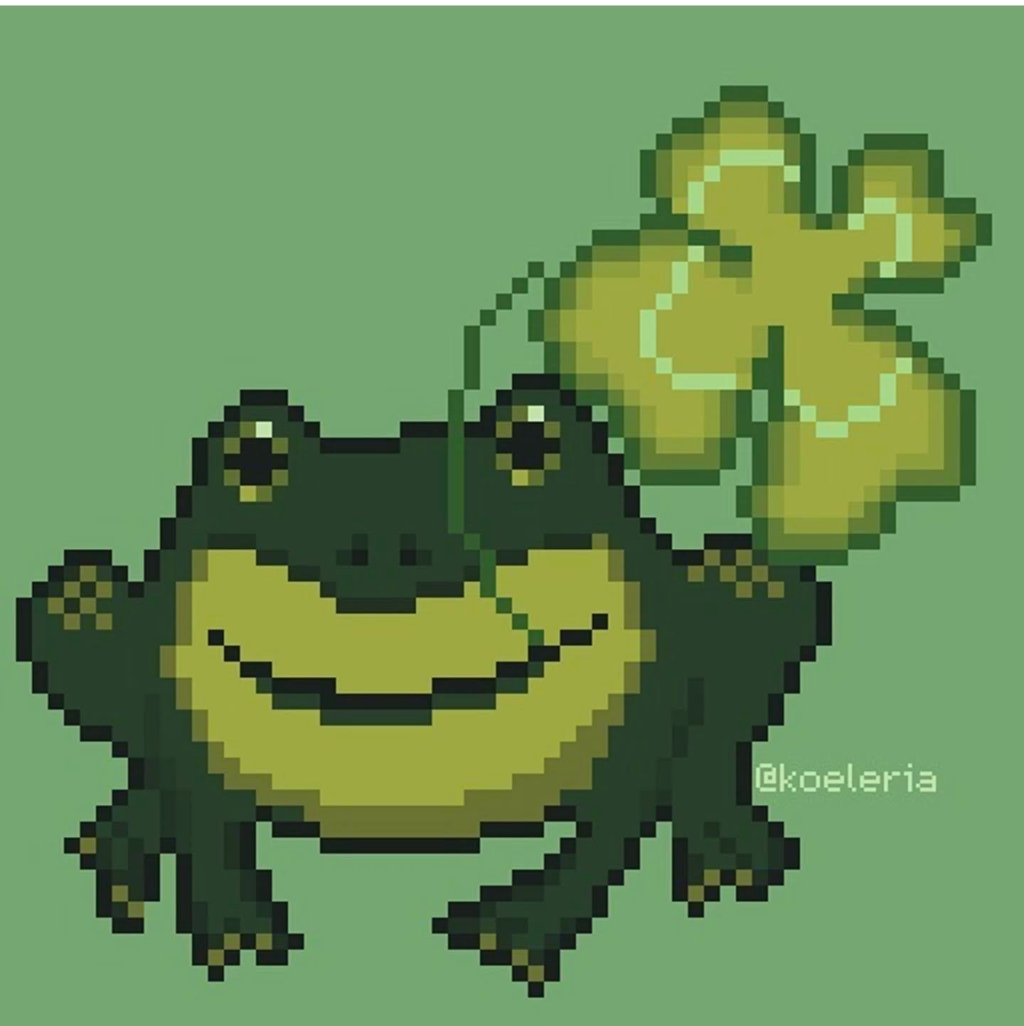 Fast Poll - Vote for the best Pixel Clover 🍀 (You Can Choose more than 1)